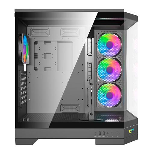 Gabinete Aigo Darkflash DQX90 ATX Mid Tower (Preto) - MEUPC.NET
