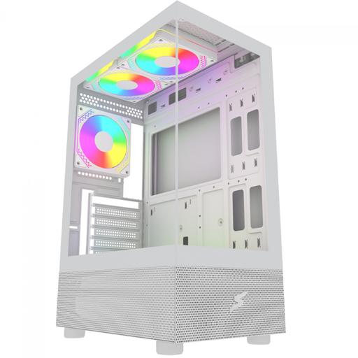 Gabinete Superframe Boreas ATX Mid Tower (Branco) - MEUPC.NET