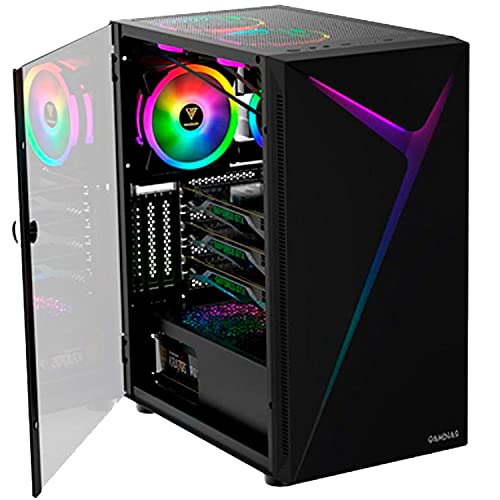Gabinete Gamdias Argus E4 Elite RGB ATX Mid Tower (Preto) - MEUPC.NET