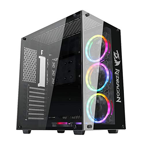 Gabinete Redragon Wideload ATX Mid Tower (Preto) - MEUPC.NET